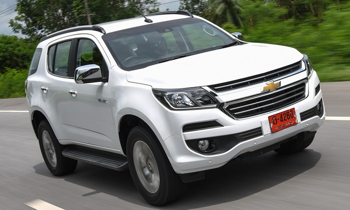 รถใหม่ 2017 Chevrolet Trailblazer ไมเนอร์เชนจ์ใหม่ เพิ่มความหรูหราและ ...