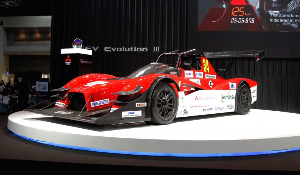 MITSUBISHI เปิดตัว MiEV EVOLUTION III รถแข่งพลังงานไฟฟ้าตัวต้นแบบ