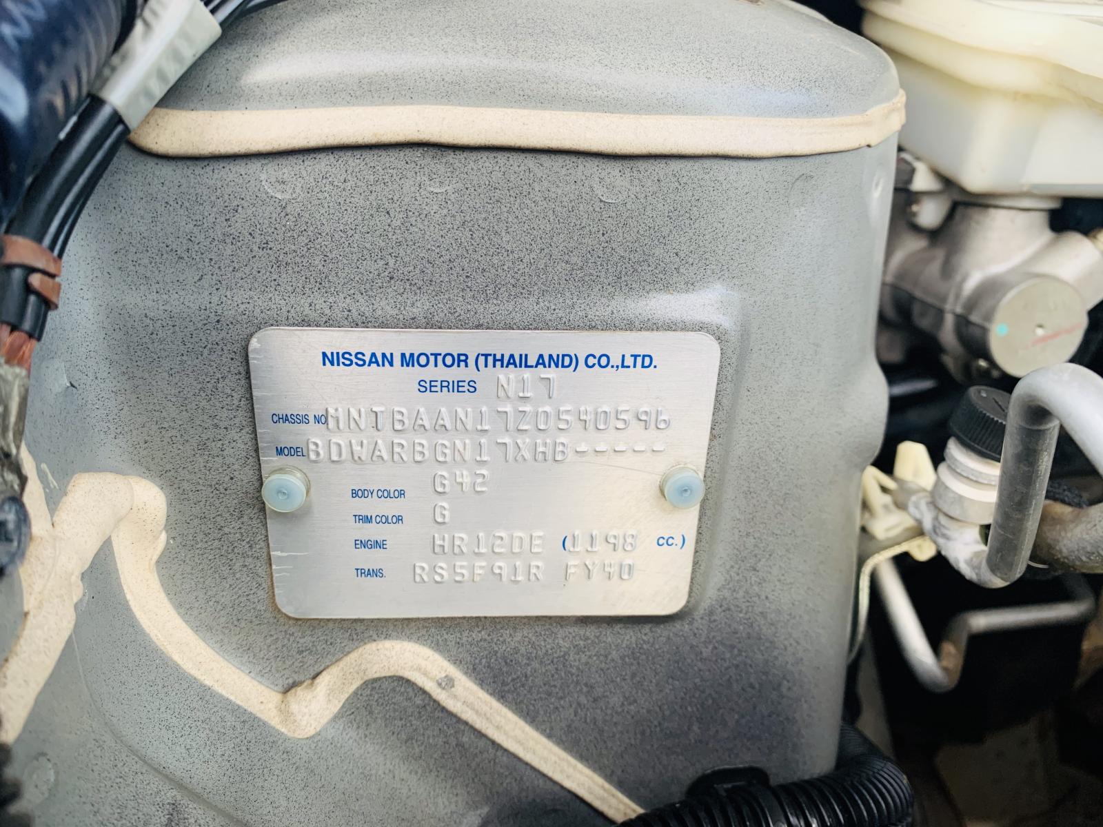 2013 Nissan Almera 1.2 E MT 19299022