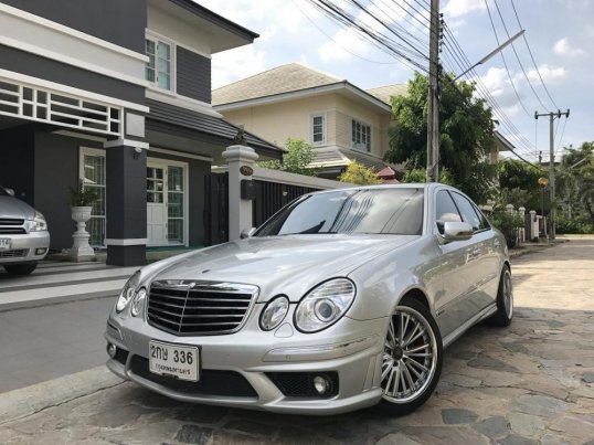 Benz E200 NGT W211 MNC 07 หน้าธนูแล้ว AMG แท้รอบคัน ล้อ 18 ยาง Nitto ...