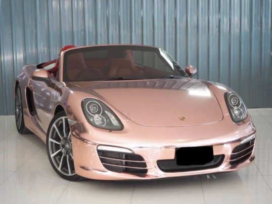Porsche Boxster 981 Pink Gold Chom Edition 2013 15401543