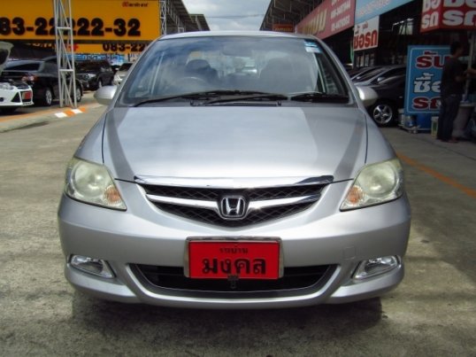HONDA CITY ZX ปี 2007 รุ่น TOP 1.5 V(AS) เครื่อง V-TEC พวงมาลัย 7 สปีด ...