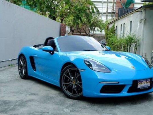 Porsche boxster miami blue 718 ปอร์เช่ . 16708122