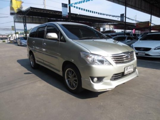 2012 TOYOTA Innova รับประกันใช้ดี 17685081