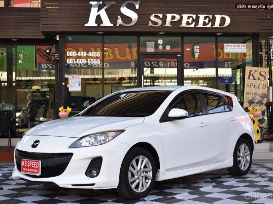 MAZDA.3 Spirit Sport Plus 1.6L Hatchback เกียร์ออโต้ ปี2014 สีขาว 19439312