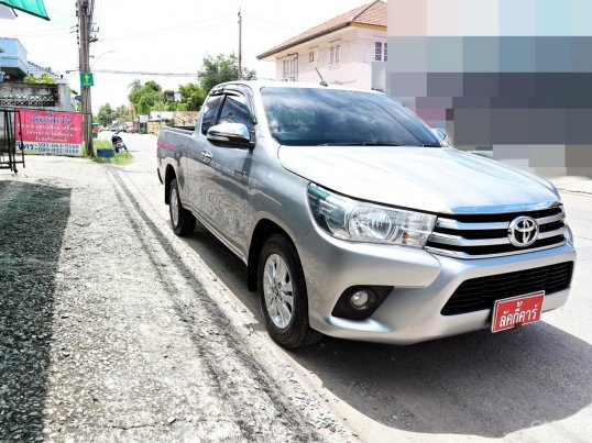 TOYOTA REVO CAB 2.4MT รองท็อป สีเงิน ปี16 19744552