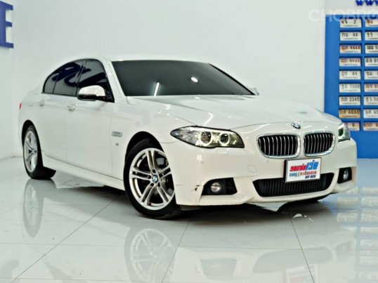 2017 Bmw 520d M-Sport LCI F10 สีขาว 21010372