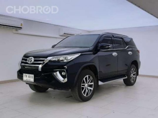 2018 Toyota Fortuner 2.4 V รถตู้/MPV สีดำ 21772232