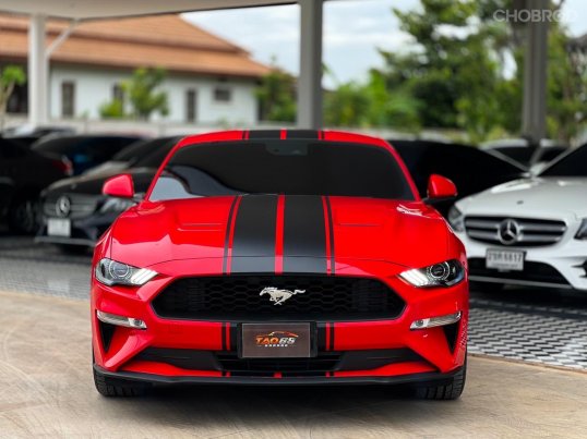 Ford Mustang 2.3 Ecoboost 2019 สีแดง เกียร์ออโต้ สภาพป้ายแดง ดาวน์ถูก ...