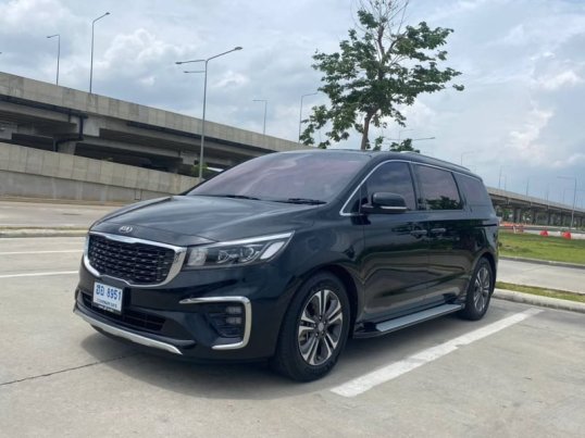 ซื้อ-ขายรถ Kia Grand Carnival มือสอง สีดำ