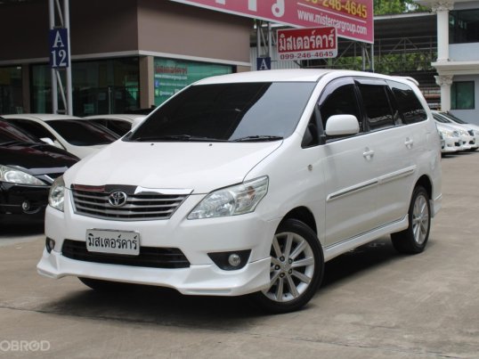 2012 Toyota Innova 2.0 G 🎉ขับฟรี 90 วัน 🌟ฟรีดาวน์ แถมประกัน จัดได้ทุก ...