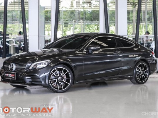 Mercedes-Benz C200 AMG Dynamic Coupe สี Graphite Grey ปี 2021 วิ่งเพียง ...