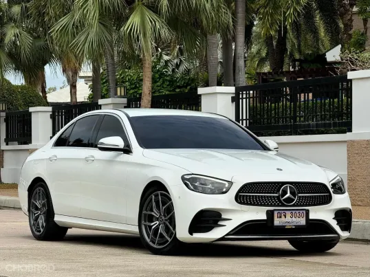 2021 Mercedes-Benz E220 2.0 d AMG Sport รถเก๋ง 4 ประตู รถบ้านแท้ ไมล์ ...