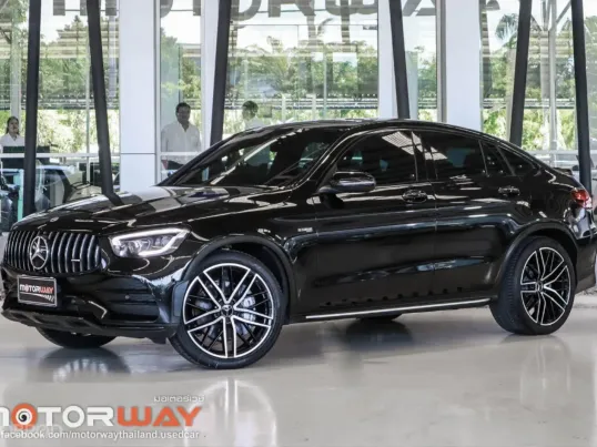 Mercedes-AMG GLC 43 Coupe (Facelift) สี Obsidian Black ปี 2024 วิ่ง 12 ...